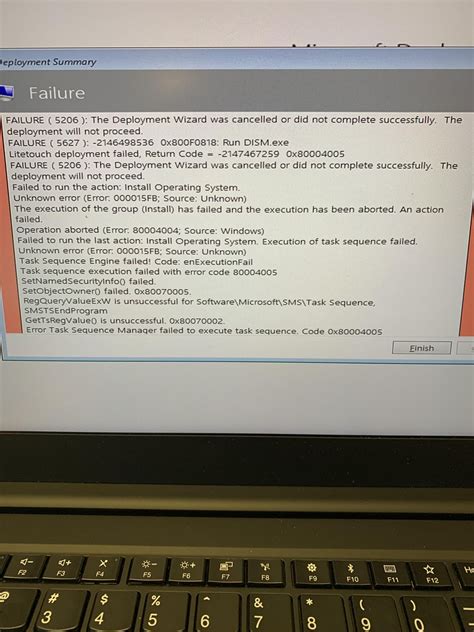 Dism Exe Or Unattend Xml Currently Receiving This Error R Mdt