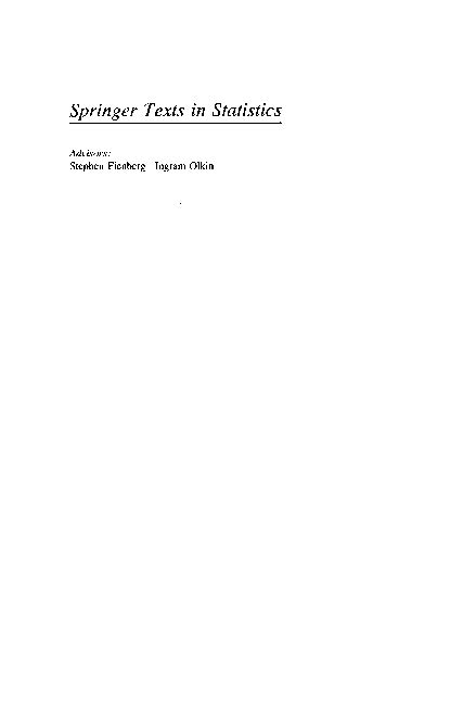 pdf introduction to statistics the non parametric way