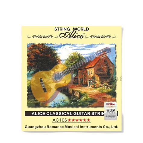 Jual Senar Gitar Akustik Klasik Alice Alice Ac106 Senar Gitar Akustik Klasik Nylon Shopee