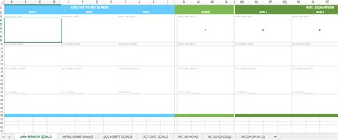Customisable Excel Weekly Planner Accountability Tracker Etsy