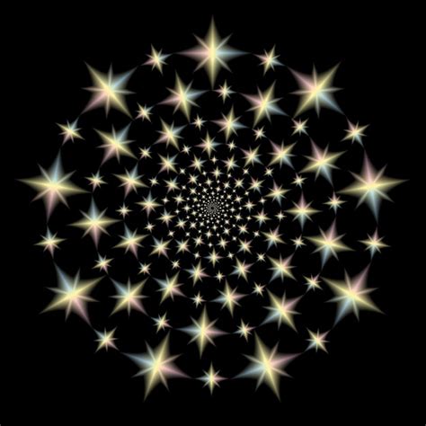 Premium Vector Fibonacci Gradient Blurred Ratio Spiral Vector Pattern