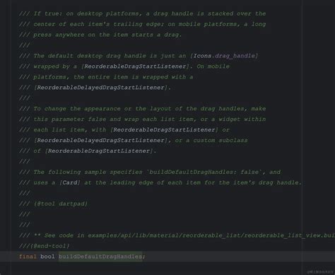 【flutter】官方拖动排序组件reorderablelistview，如何自定义拖动问题今天看到一个帖子。这个哥 掘金