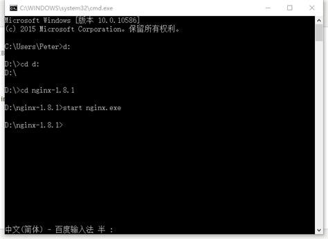 Windows下安装nginx 秋天 博客园