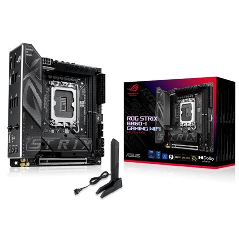 Asus Rog Strix B860 I Gaming Wifi Lga 1851 Mini Itx Motherboard Rog Strix B860 I Gaming Wifi