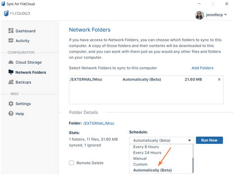 Realtime Syncing For Network Folders Filecloud Docs Server