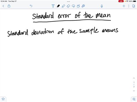 Solvedhow Does The Standard Error Of The Difference Between Means