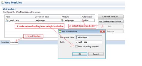 Java How To Hot Deploy Code In Tomcat Running In Debug Mode Stack