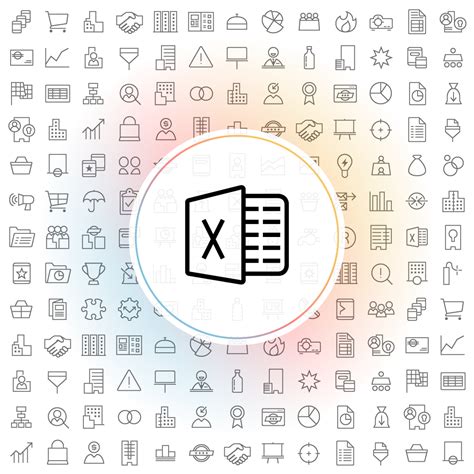 Excel Icons Iconshock