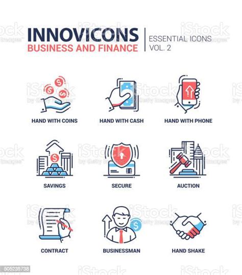 현대적이다 사무실 및 비즈니스 라인 평편 디자인식 아이콘 그림문자 전체 세트 아이콘에 대한 스톡 벡터 아트 및 기타 이미지 아이콘 통화 보안 Istock