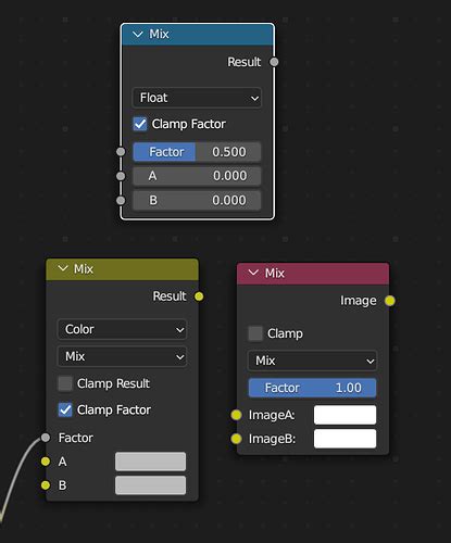 Noticed Theres Now 3 Mix Nodes Now In Blender 34 Basics