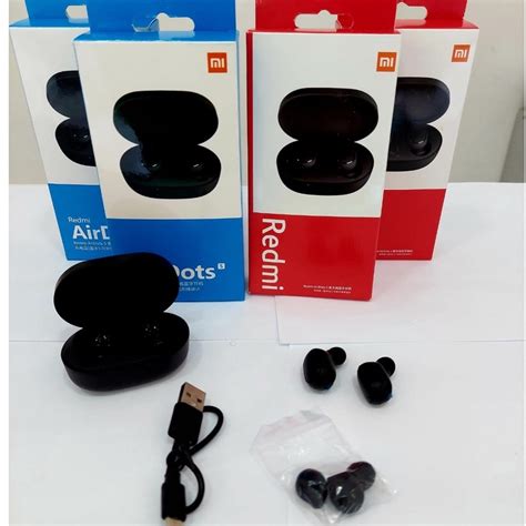 Fone De Ouvido Xiaomi Redmi Airdots Mi Airdots Fone Sem Fio TWS Bluetooth Wireless Stereo