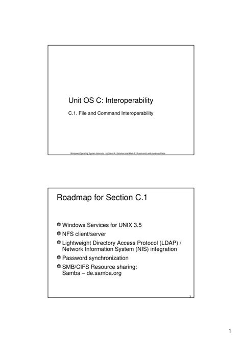[pdf] Roadmap For Section C 1 Windows Services For Unix 3 5 Nfs Pdf Document 1019395