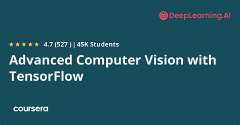 Advanced Computer Vision With Tensorflow Coursera