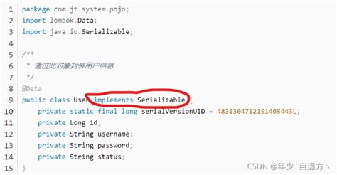 java中pojo 层为什么要实现 serializable接口 pojo继承serializable csdn博客