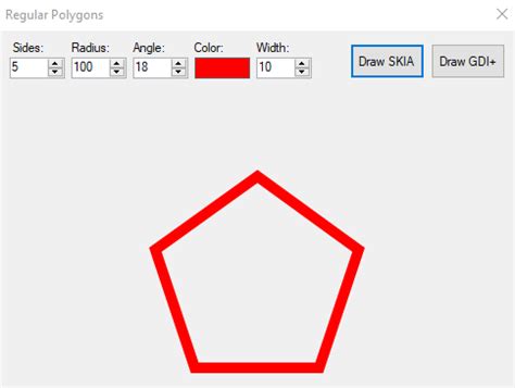 GitHub FabioIngenito CSharp Polygons GDI Skiasharp Example Of Draw Polygons By Two Versions
