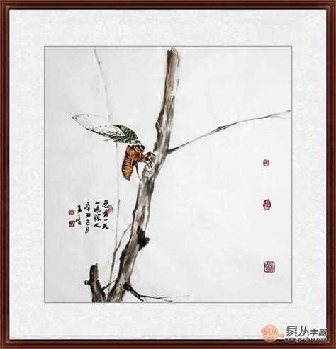 柳子峻新品写意动物画《总有一天一鸣惊人》 【易从网】 触屏版