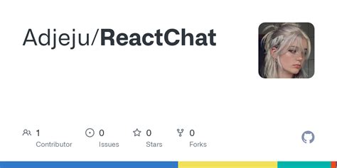 github adjeju reactchat