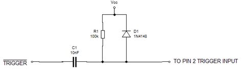 Timer How To Bypass Continuous Input On Trigger Pin Of 555 IC After Some Time Working In Mono