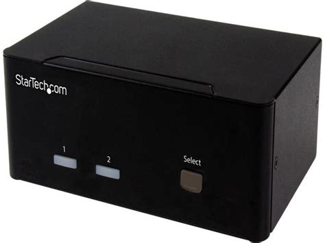 StarTech Com 2 Port KVM Switch With Dual VGA And 2 Port USB Hub USB 2 0 Newegg Com