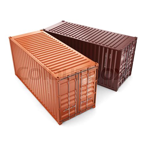 3d Rendering Containers Stock Image Colourbox