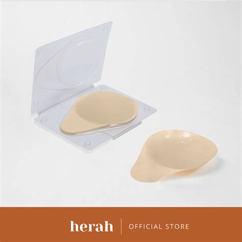 Herah Lifting Nipple Cover In Hard Case Invisible Reusable Skin