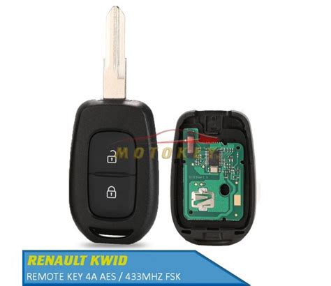 Renault Kwid 2 Button Remote Key