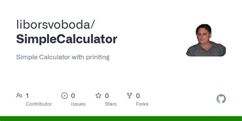 Github Liborsvobodasimplecalculator Simple Calculator With Printing
