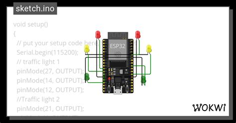 Wokwi Online ESP32 STM32 Arduino Simulator