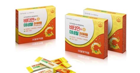일양약품 비타민and미네랄 프리미엄 출시