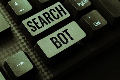 handwriting text search bot internet concept a program that runs