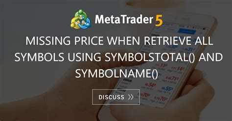 Missing Price When Retrieve All Symbols Using Symbolstotal And