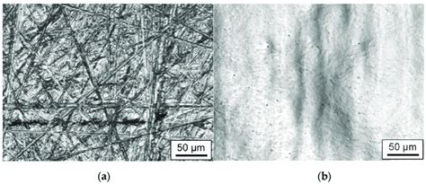 Micrographs Of A Initial Surface Roughness In Comparison To B Download Scientific Diagram