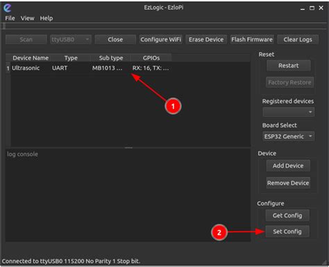 Hrlv Maxsonar Ez Mb1013 Sonar Sensor Uart Example Guide
