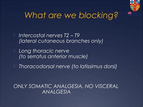 Serratus Anterior Plane Block Ppt
