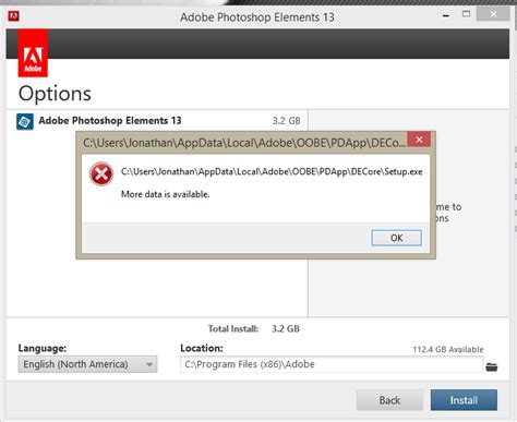 Problem Installing Elements 13 Adobe Community 7333760