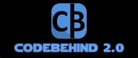 Codebehind 20 Is Released Aspnet Core Alternative By Mohammad Rabie Medium