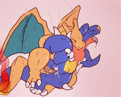 Rule 34 Charizard Eroborus Female Garchomp Male Nintendo Pokemon