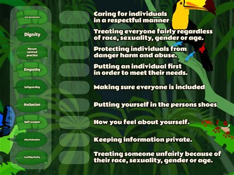 Match Up Principles And Values Permainan Pencocokan