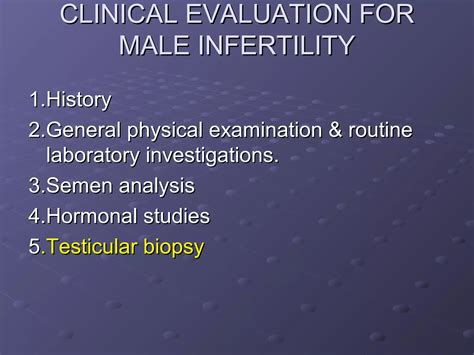 Interpretation Of Testicular Biopsy Ppt