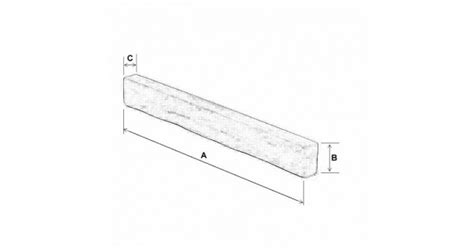 Geocast Non Combustible 54 Light Oak Beam