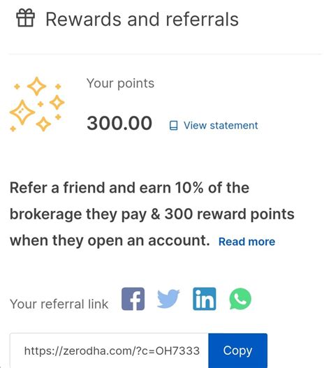 Zerodha Referral Link Refer And Earn 300 Points