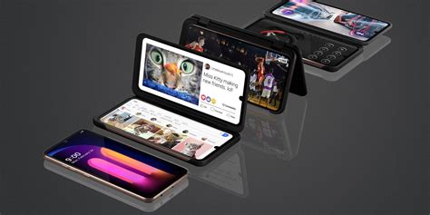 Lg Unveils The Dual Screen Lg V Thinq G Smartphone