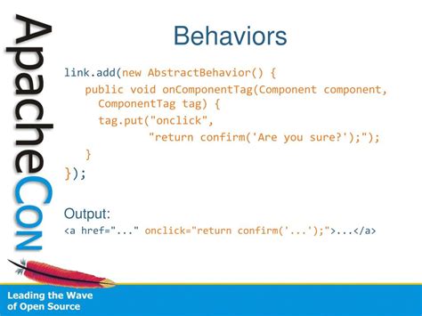 Ppt Apache Wicket Powerpoint Presentation Free Download Id767730