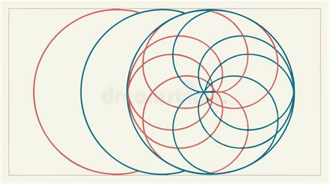 Geometric Circle Patterns Abstract Design For Backgrounds And Modern Art Vector Design