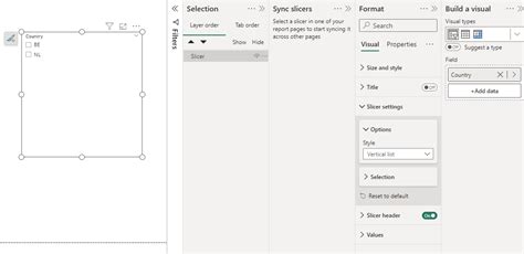 Issues With Sync Slicers Pane Being Blank Rpowerbi