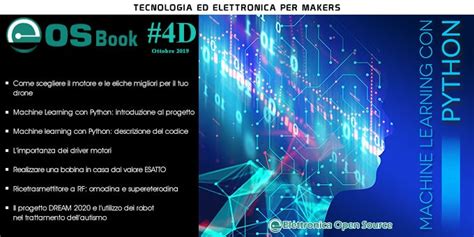 eos book 4d machine learning con python elettronica open source