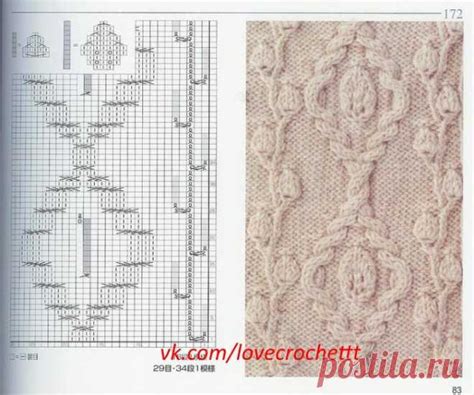 Вязание рукоделие пряжа узоры мастер классы Узоры спицами Постила