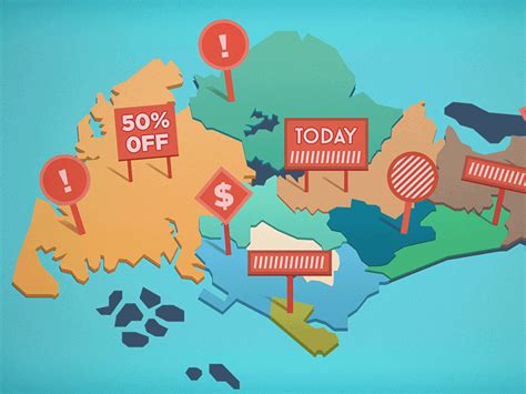 Animated Singapore Map Creative Singapore Map Projects Singapore Map