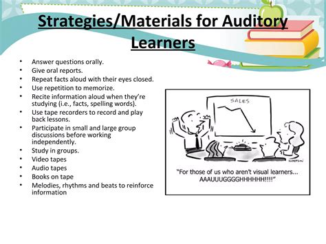 An Overview Of Visual Auditory And Kinesthetic Learners Ppt