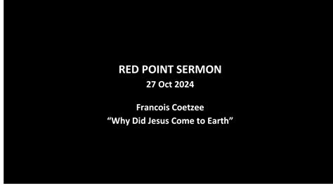 Why Did Jesus Come To Earth Youtube